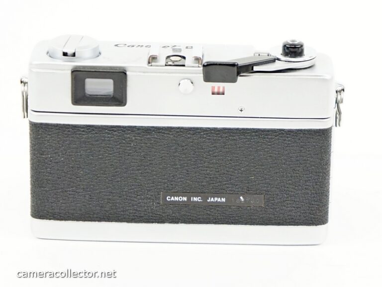 Canon Canonet family - Facts, notes and thoughts about vintage cameras ...