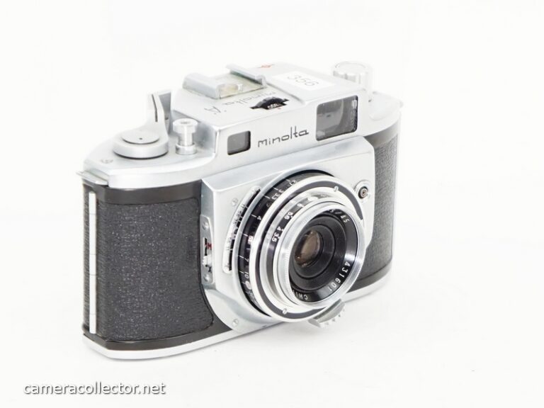 Minolta A camera family - Facts, notes and thoughts about vintage ...