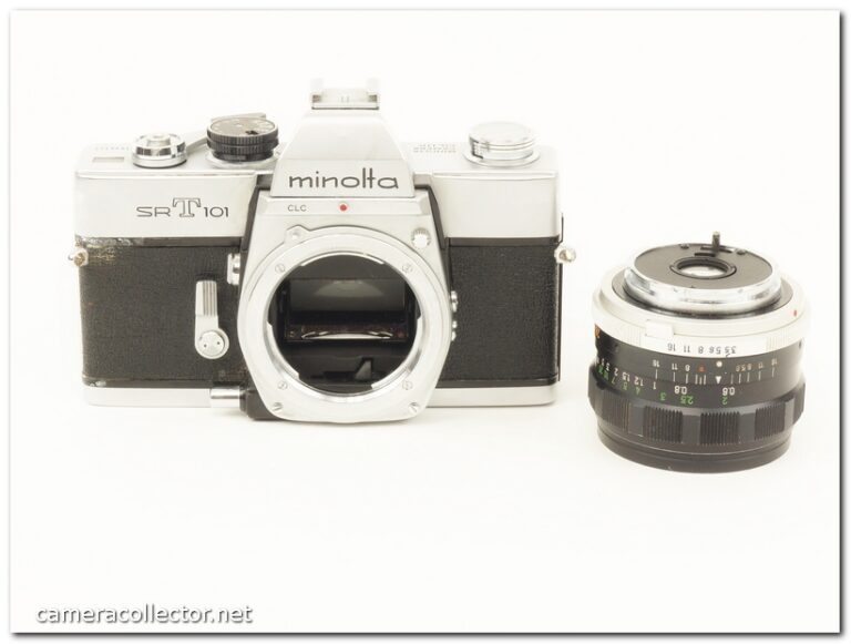Minolta SRT 101 - Facts, notes and thoughts about vintage cameras and ...