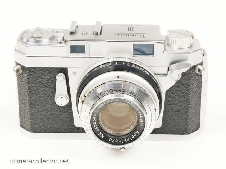 Konishiroku Konica III - Facts, notes and thoughts about vintage ...