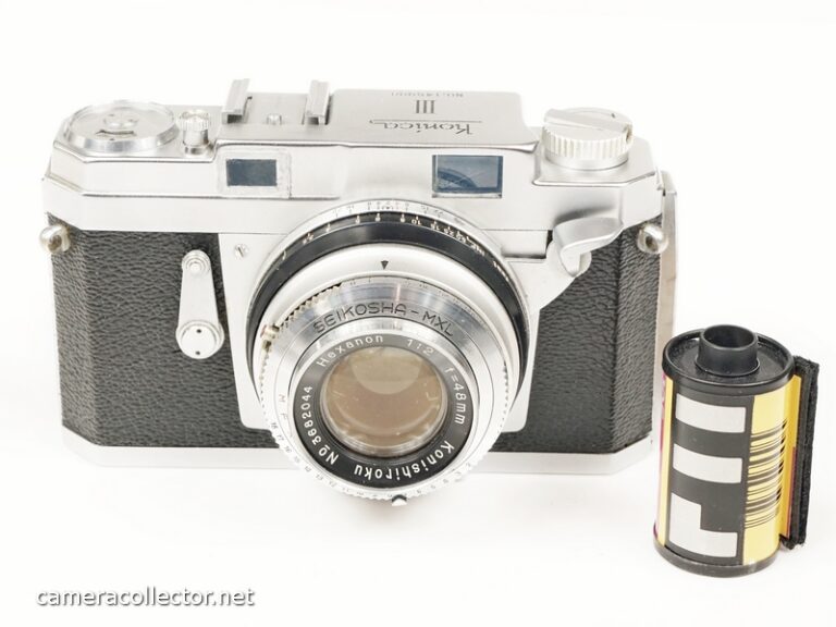 Konishiroku Konica III - Facts, notes and thoughts about vintage ...