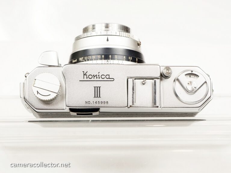 Konishiroku Konica III - Facts, notes and thoughts about vintage ...
