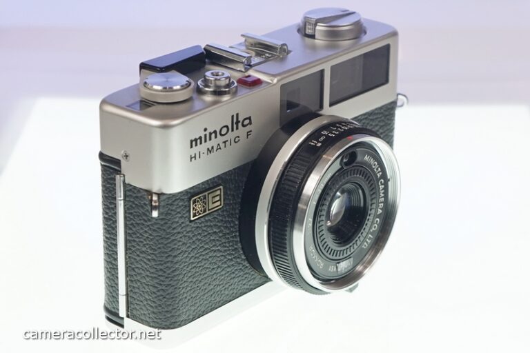 Minolta Hi-Matic F - Facts, notes and thoughts about vintage cameras ...